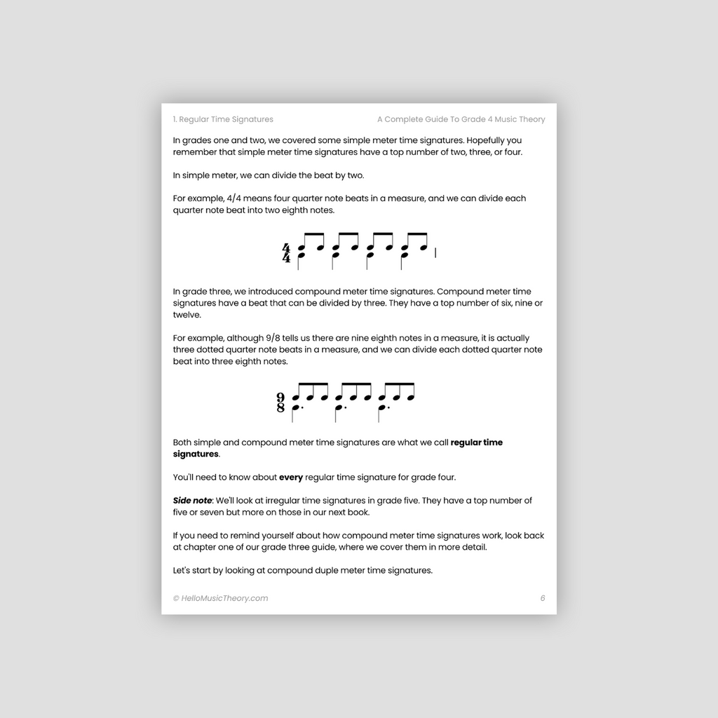 A Complete Guide To Grade 4 Music Theory – Hello Music Theory