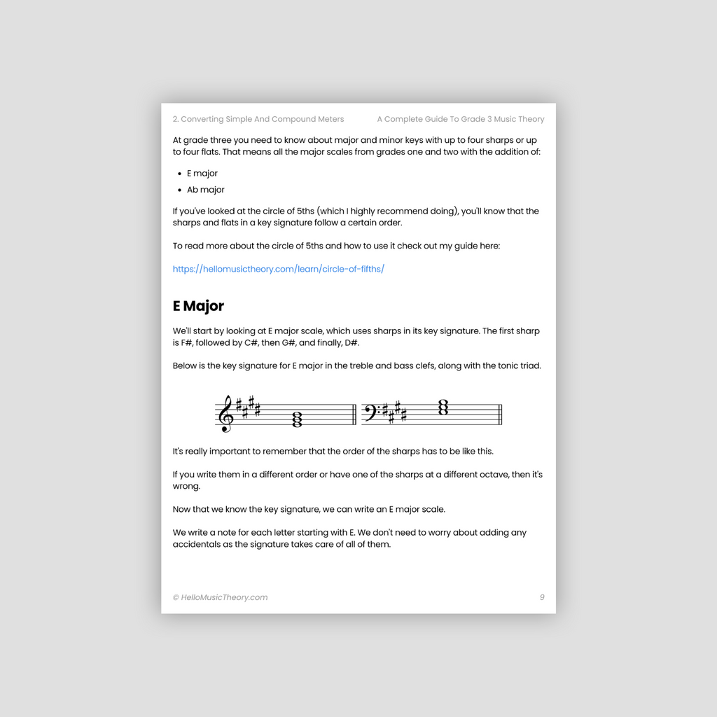 A Complete Guide To Grade 3 Music Theory – Hello Music Theory